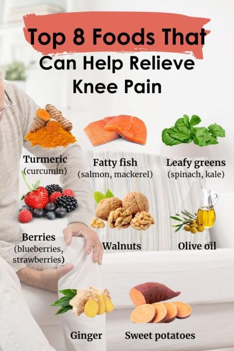 Top 8 Foods That Relieve Knee Pain Naturally - Fitness Guides